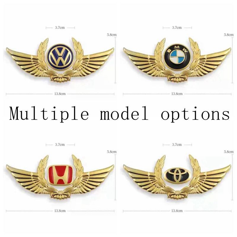 Metal Car Sticker Car Sticker Mercedes-Benz BMW Car with Personalized ...