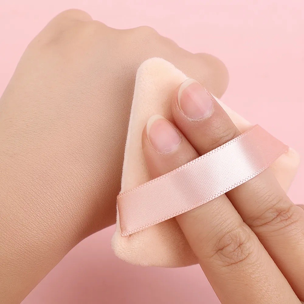 Powder Puff For Face Powder, Triangle Makeup Puff, Soft Triangle Face ...
