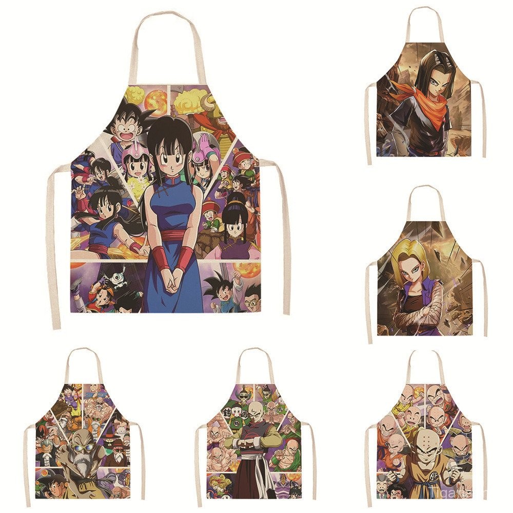 Cartoon Cartoon Anime Dragon Ball Creative Apron Son Goku Vegeta ...