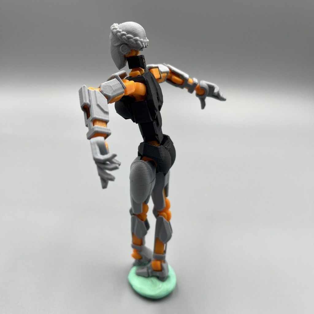 3d Printing Action Figure Lucky 13 Atomic Heart Joint Figure Full Body ...