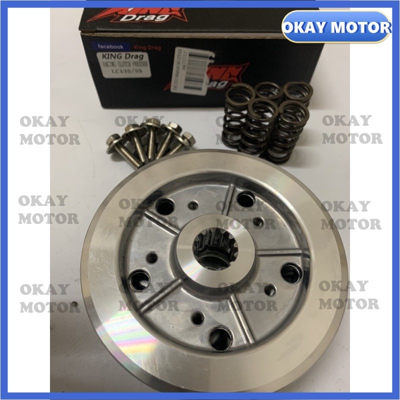RACING HYPER CLUTCH KING DRAG MOTORCYCLE YAMAHA LC135 5S 5SPEED KING ...