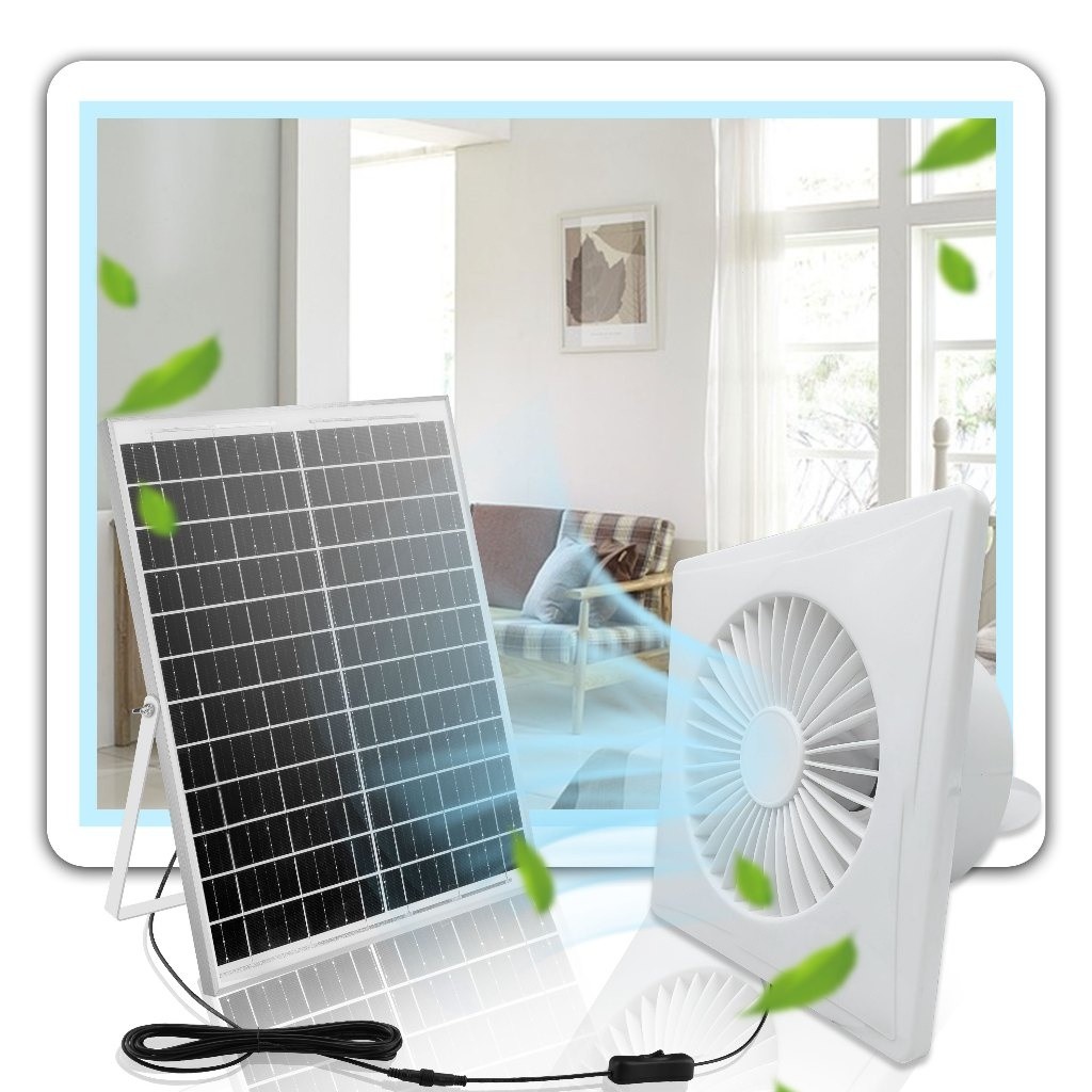 SOLAR PANELS household Exhaust Fan household ventilation fan Kipas ...
