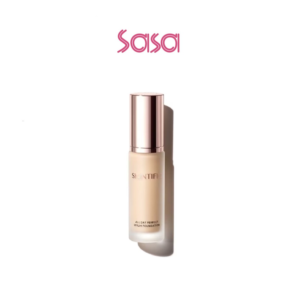 SKINTIFIC : All Day Perfect Serum Foundation (Ivory) | Shopee Malaysia
