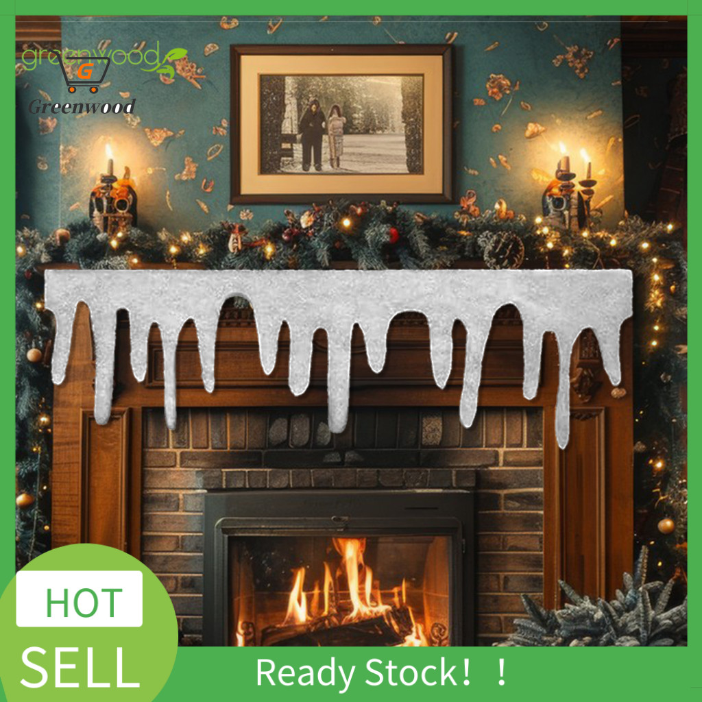 GRE Realistic Snow Blanket for Christmas Trees Winter Yard Decorations ...