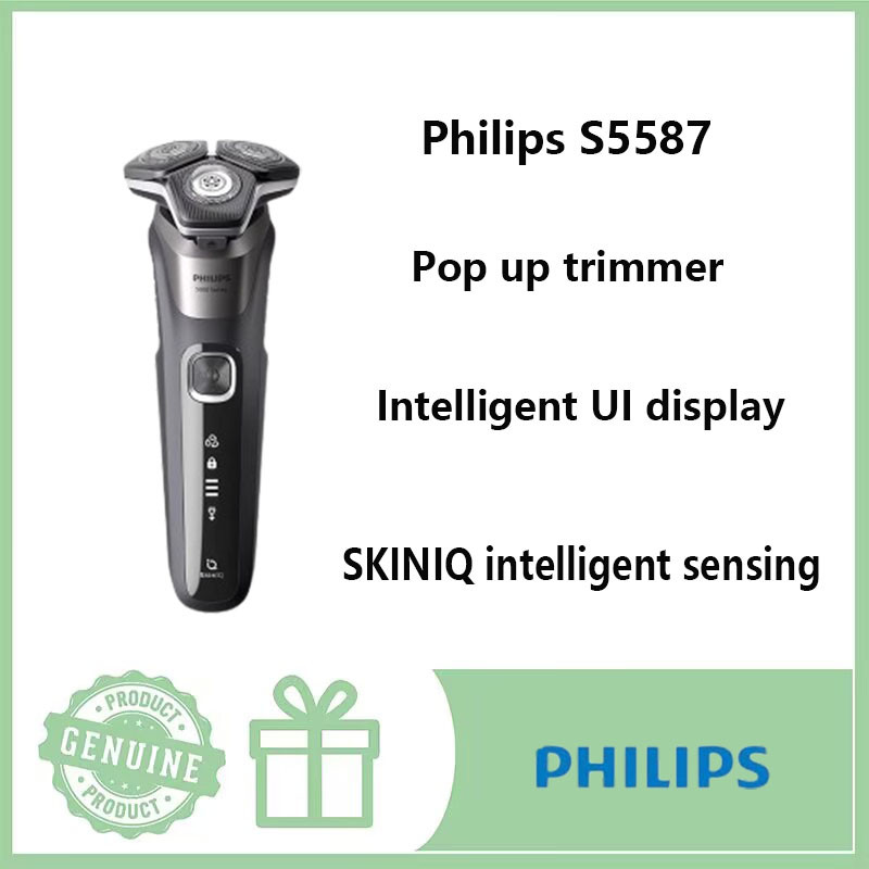 Philips Electric Shaver Honeycomb 5000 Series S5587 Intelligent Sensing ...