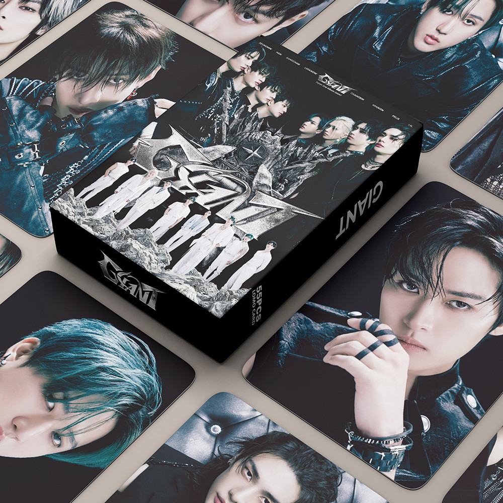 55pcs STRAY KIDS SKZ HOP GIANT Lomo cards YOUR HERO SECRET KIDZ JJAM ...