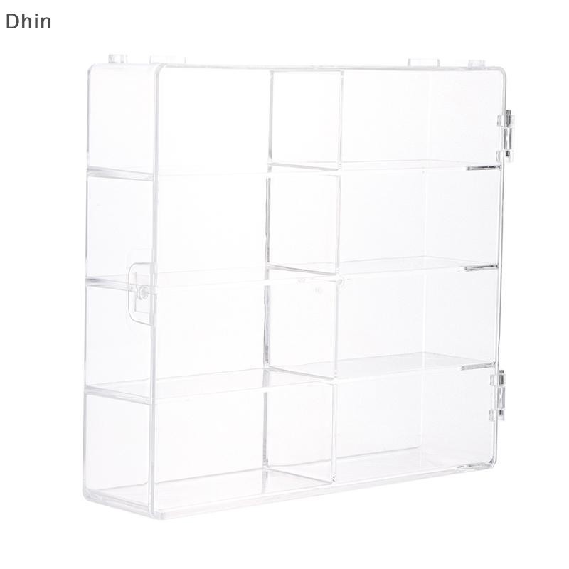 [Dhin] Cars Diecast Storage Acrylic Dustproof Box 1:64 For Hot Wheels ...