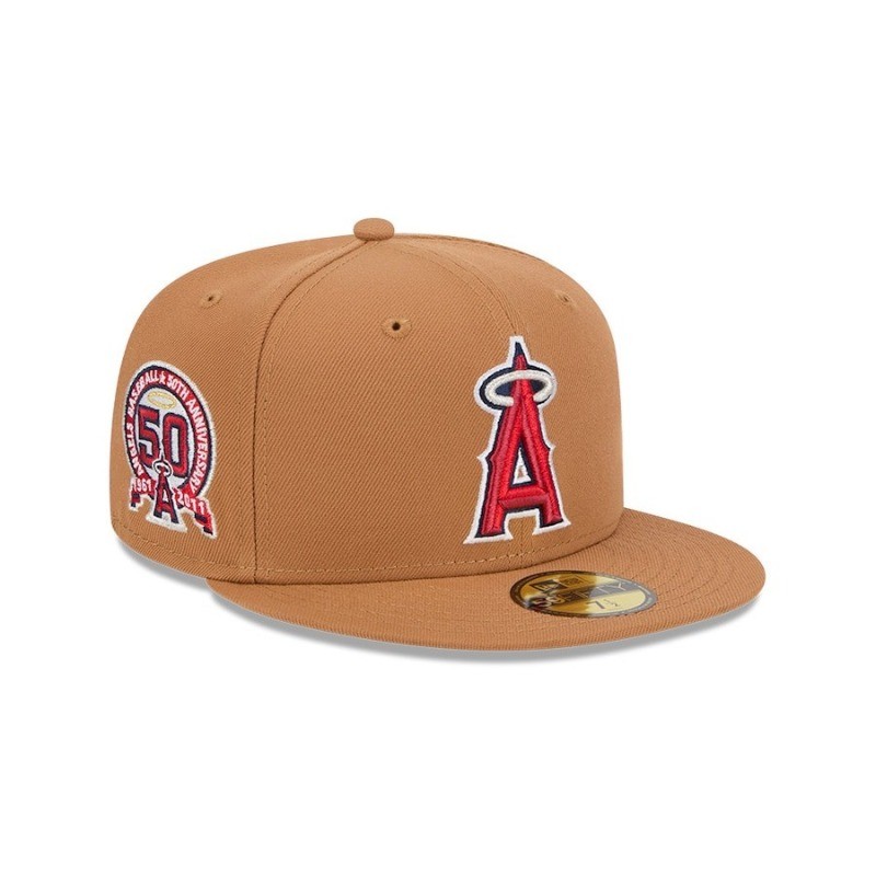 From unisex outdoor leisure MLB team support hat Los Angeles Angels ...