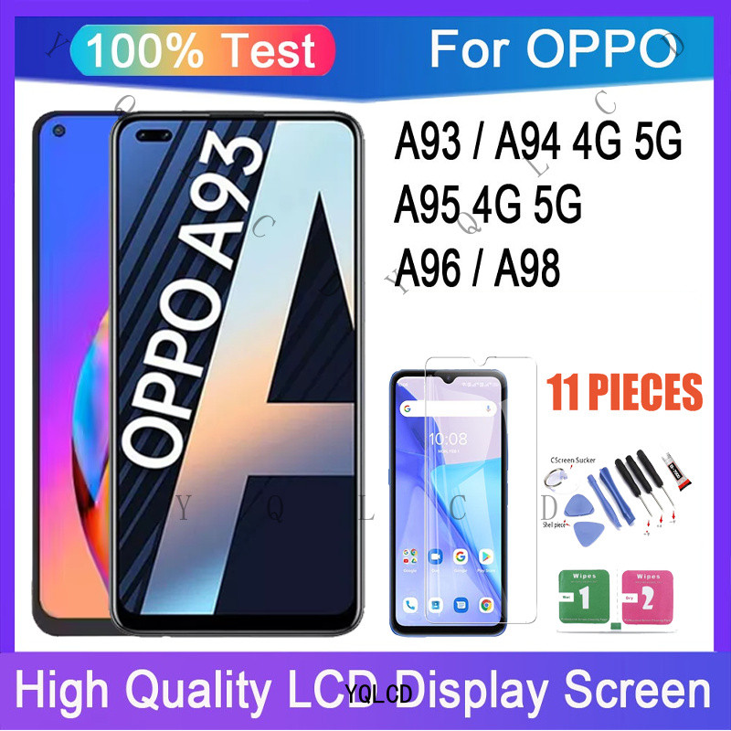 Original OPPO A93 A94 4G 5G A95 4G 5G A96 4G A98 5G LCD Display Touch Screen Replacement ...