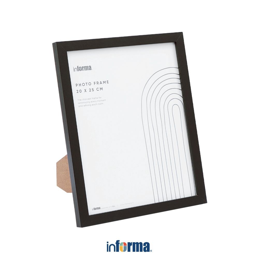 HITAM Informa 8R Photo Frame - Black Aesthetic Frame Photo Frame for ...