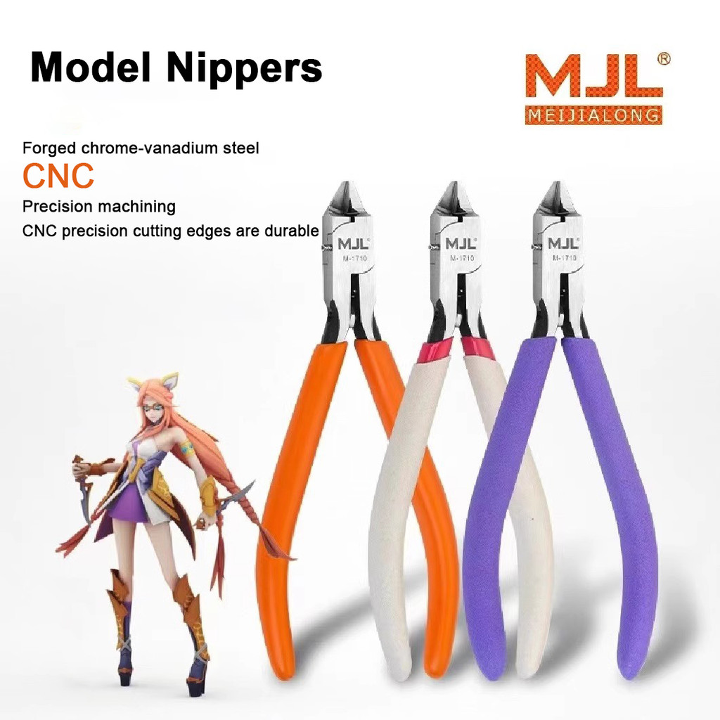 MJL M-1710 Model Single Blade Nipper Hand Tools Pliers Model Building ...