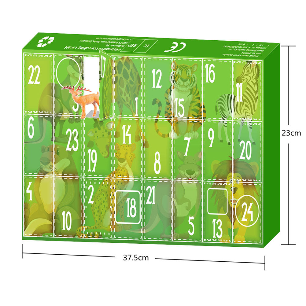 [Fricese.my] Animals Advent Calendar 2024 Christmas Countdown Calendar ...