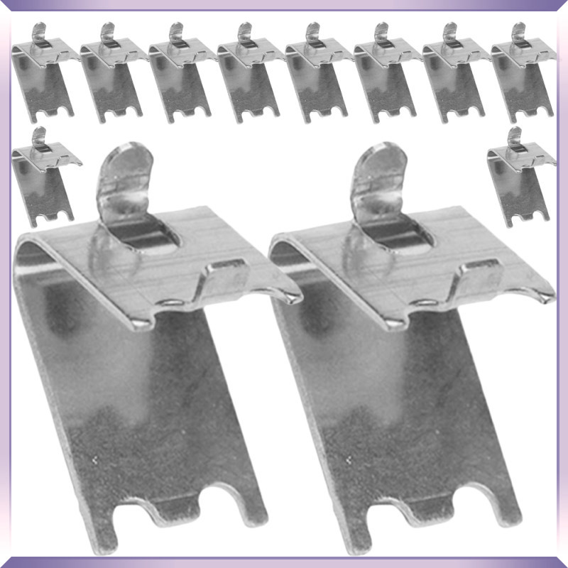 12 Pcs Refrigerator Shelves Heavy Duty Hooks Shelf Replacement Clip ...