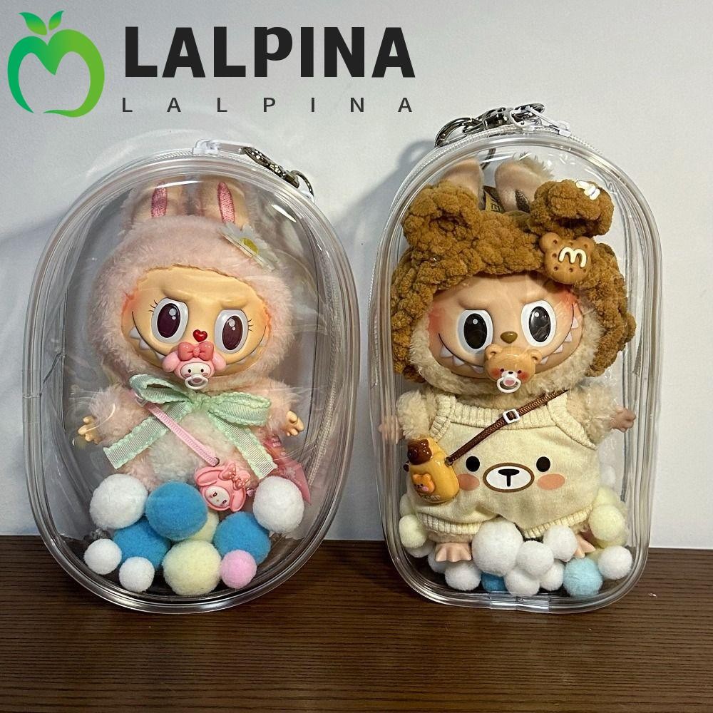 LALPINA Labubu Time Doll Outgoing Bag, With Keychain Dust-proof Labubu ...