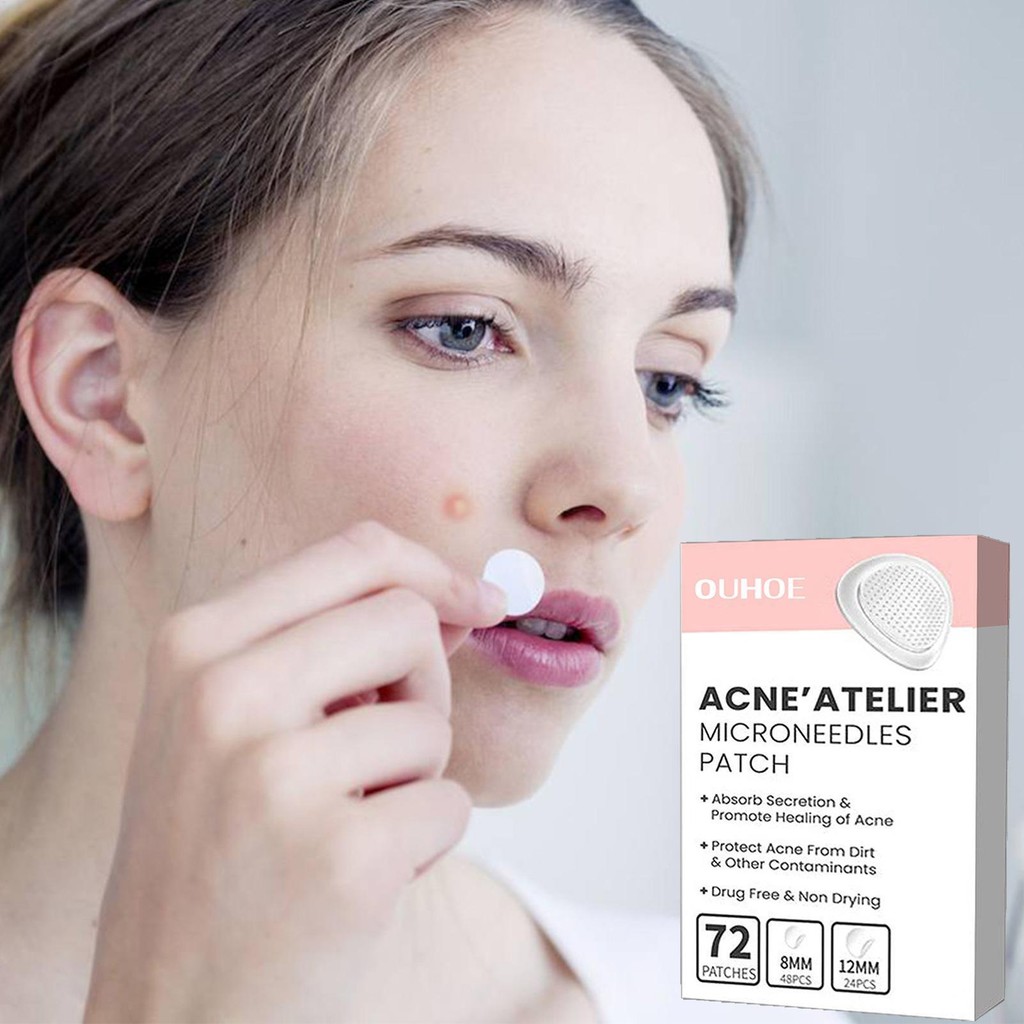 Face Patches For Pimples Microneedles Pimple Patch 72 Pcs Pimple ...