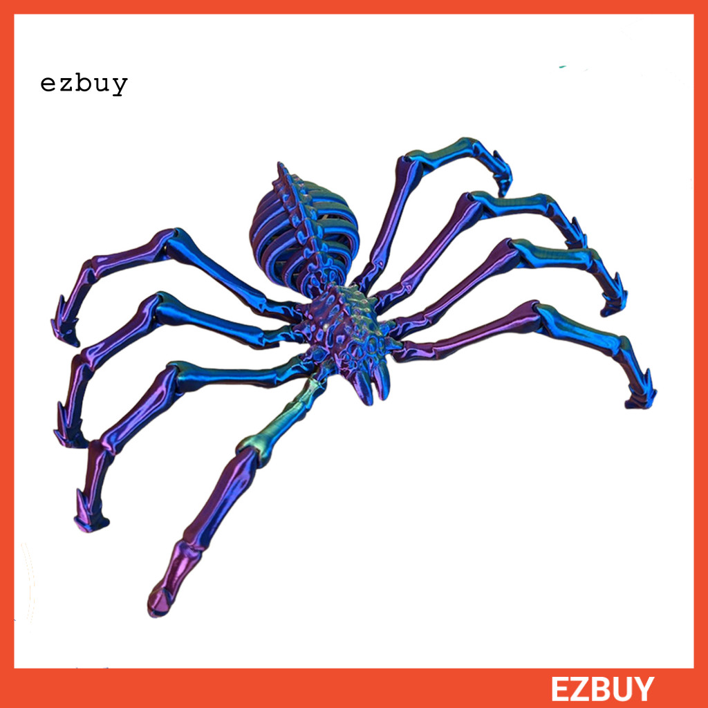 [EY] Spooky Spider Figurine Desktop Spider Figurine Glow-in-the-dark ...