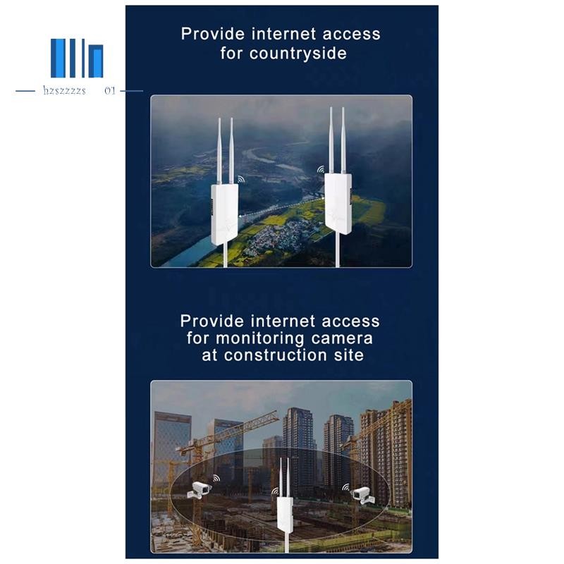 Outdoor 4G Wifi Router Wifi Router High Speed Dual External Antenna ...