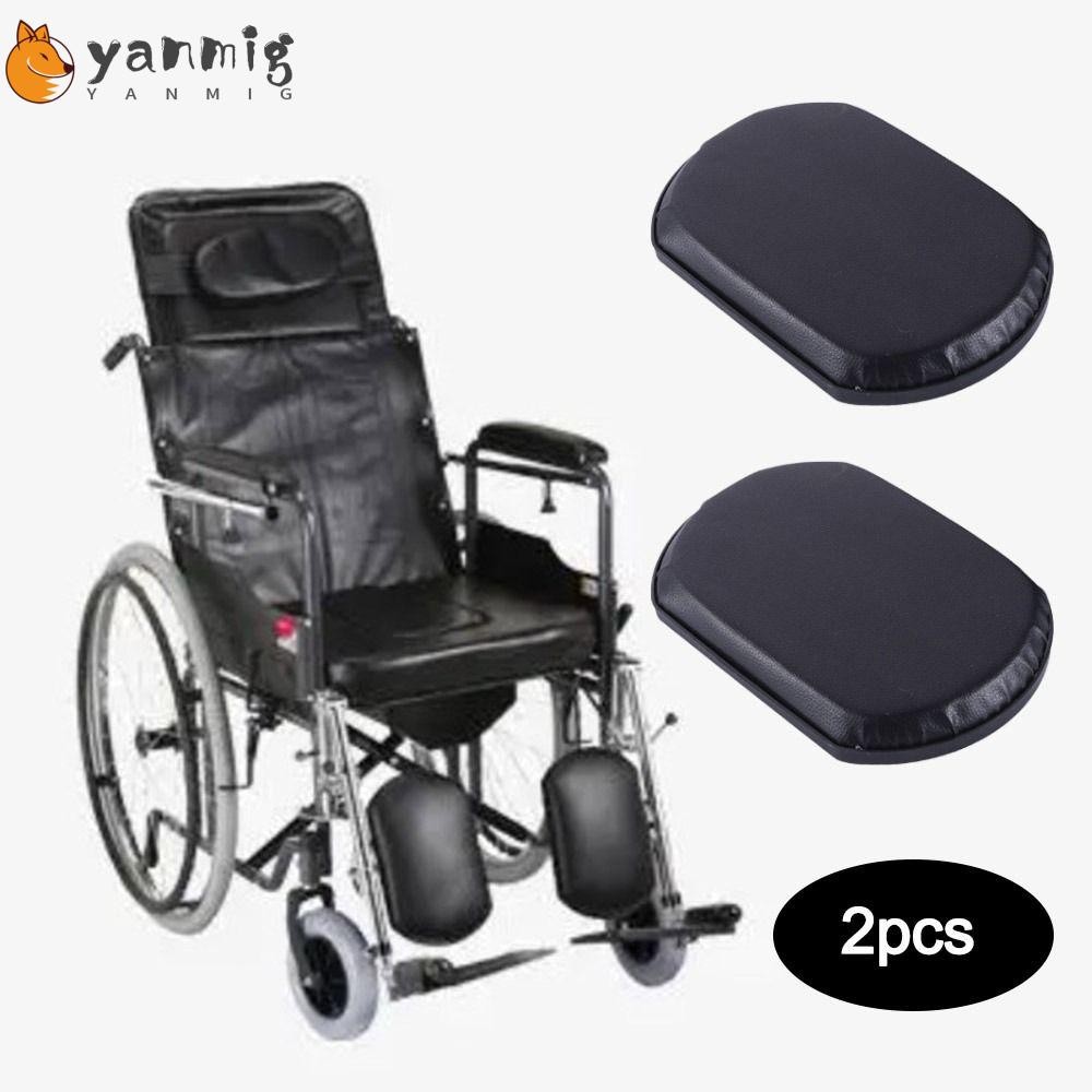 YANMIG 1Pair Wheelchair Leg Rests, Waterproof Replacement Wheelchair ...