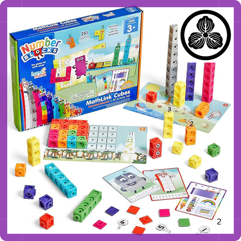 Numberblocks MathLink Cubes Activity Set - Educational Counting Toy ...