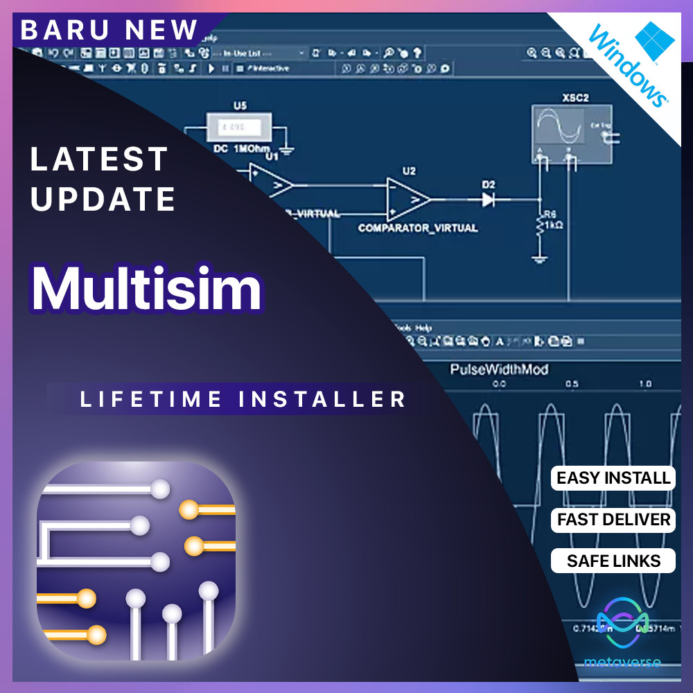 LATEST Multisim | 💻 Enscape for Windows | 🚀 Easy Install | Shopee Malaysia