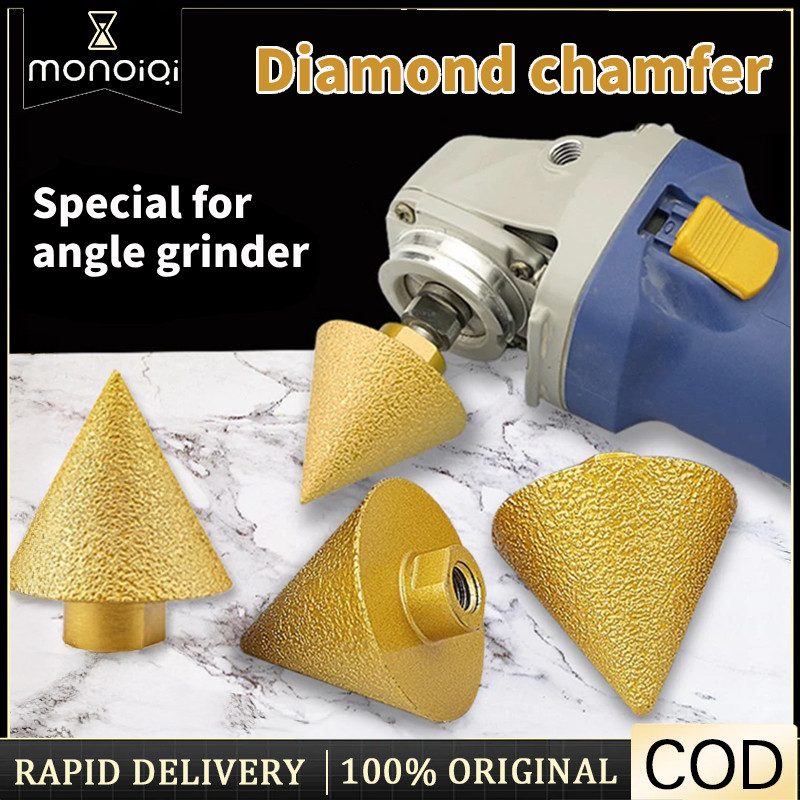 【COD】M10 Diamond Beveling Chamfer Bit / Ceramic Tile Hole Opener For ...