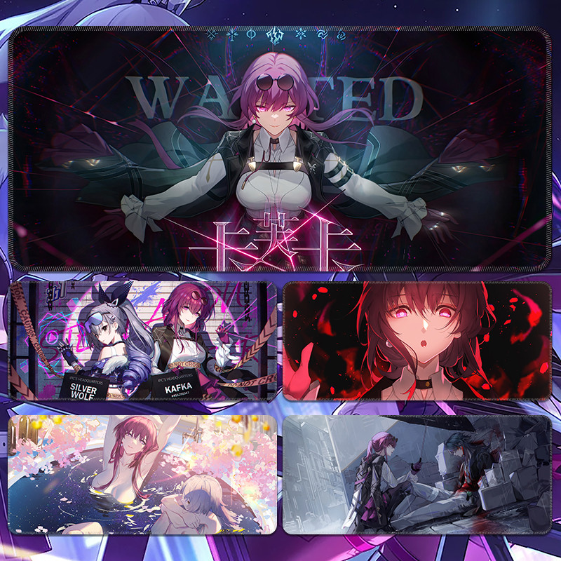Kafka Mouse Pad Large Anime Game Mousepad Honkai Star Rail Custom ...