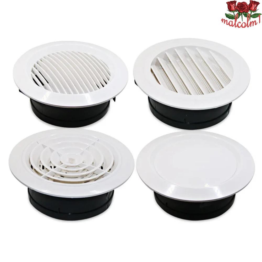MALCOLM1 Air Vent Extract Valve Grille, Adjustable White Round Air Vent ...