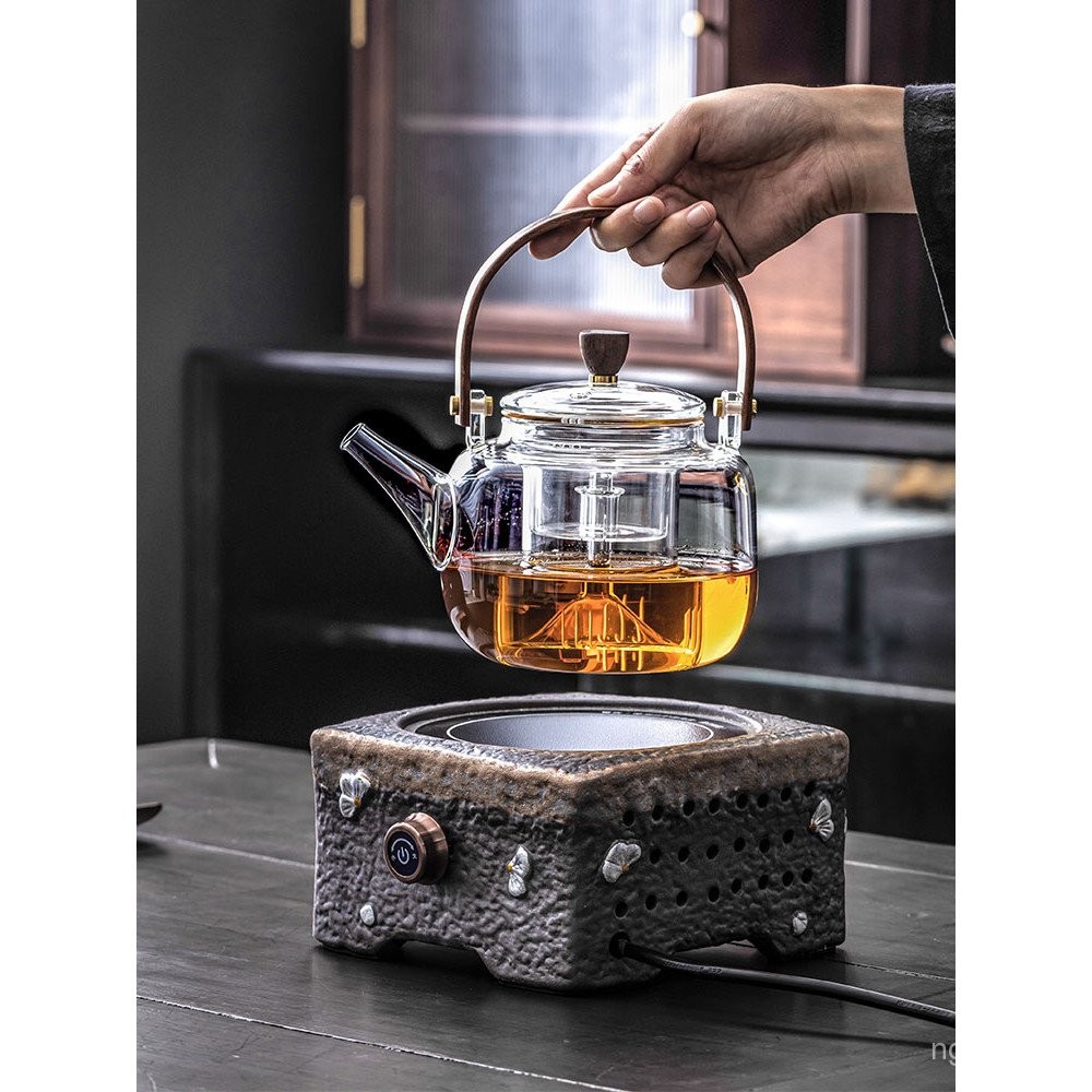 Electric Ceramic Stove Tea Maker Household Tea Set Glass Teapot Kettle ...