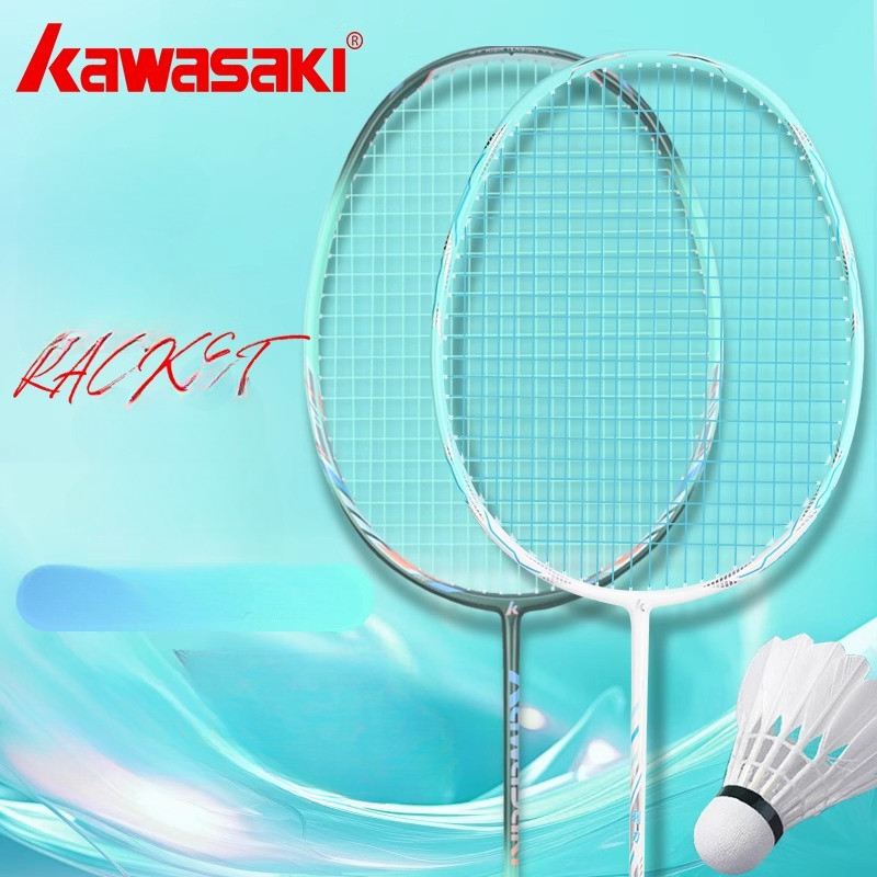 Kawasaki authentic badminton racket, small steel cannon, made of all ...