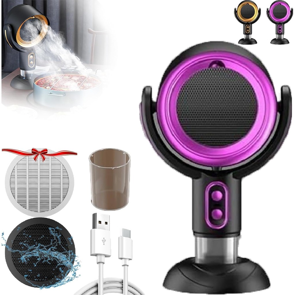 Real Puff Hide Purifier Fan, Puffhide Purifier for Smoke, Portable ...