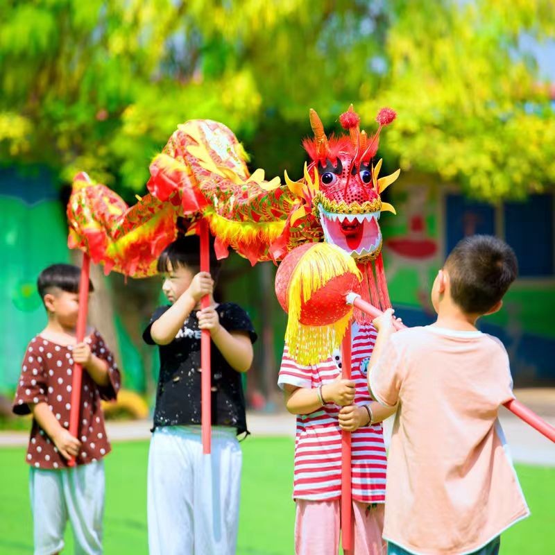 Children's Dragon Dance Props Children's Performance Dragon Dance ...