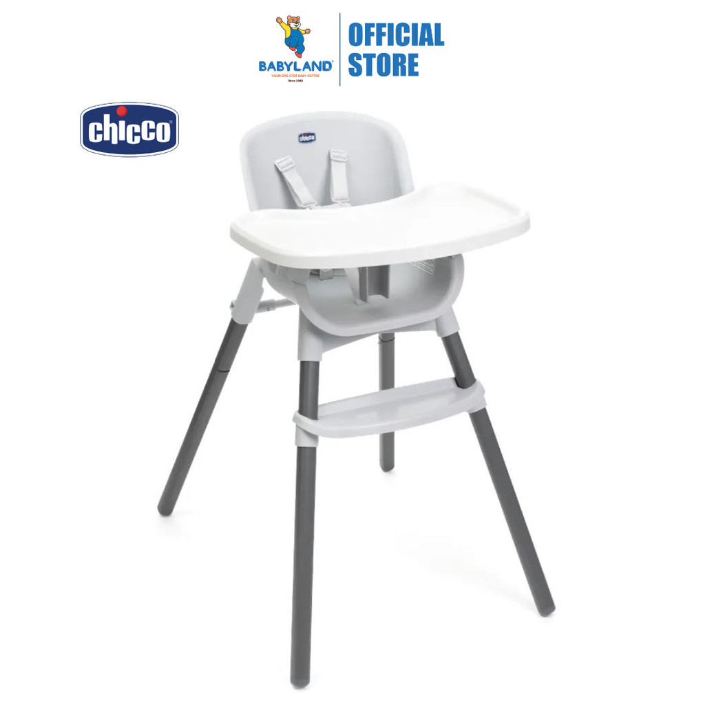Chicco Polly Zest Highchair - Moon Grey (6months till 40kg) | Shopee ...