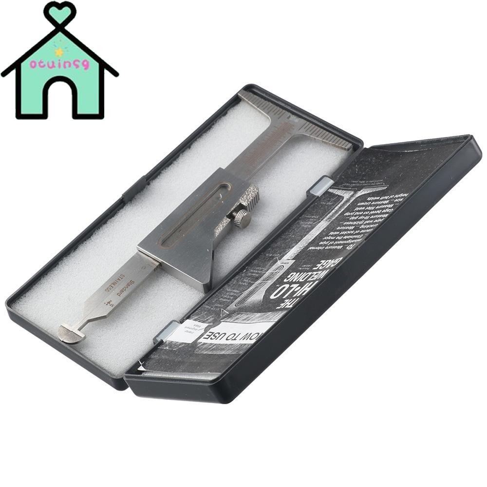 OTUINSG Hi Lo Welding Gauge, Stainless Steel Inch and Metric Pipe Gauge ...