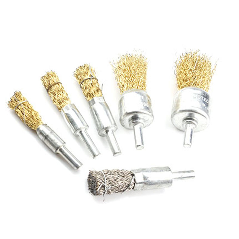 Wire Brush Polishing Head Electric Grinding Brush Cleaning Derusting Deburring Polishing Wire ...