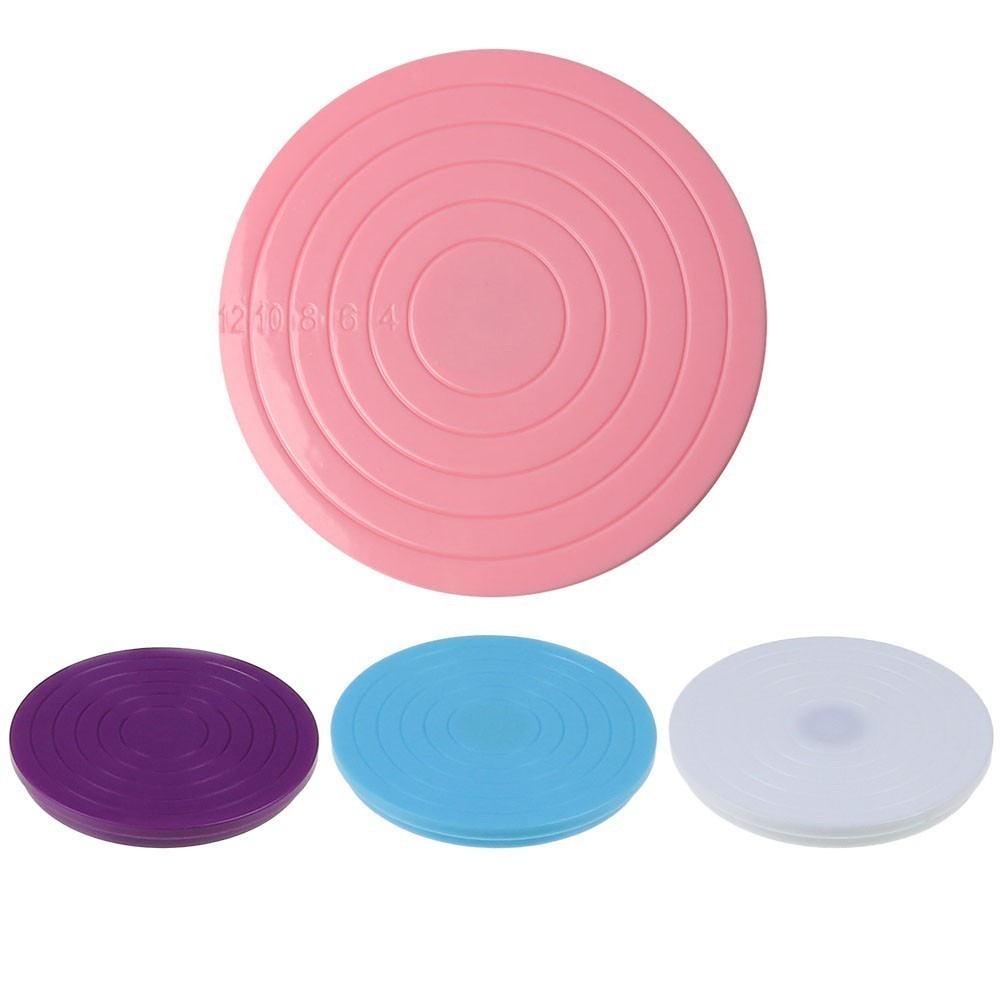 [Super] Rotating Revolving Plate Cake Decorating Turntable Stand Pastry ...