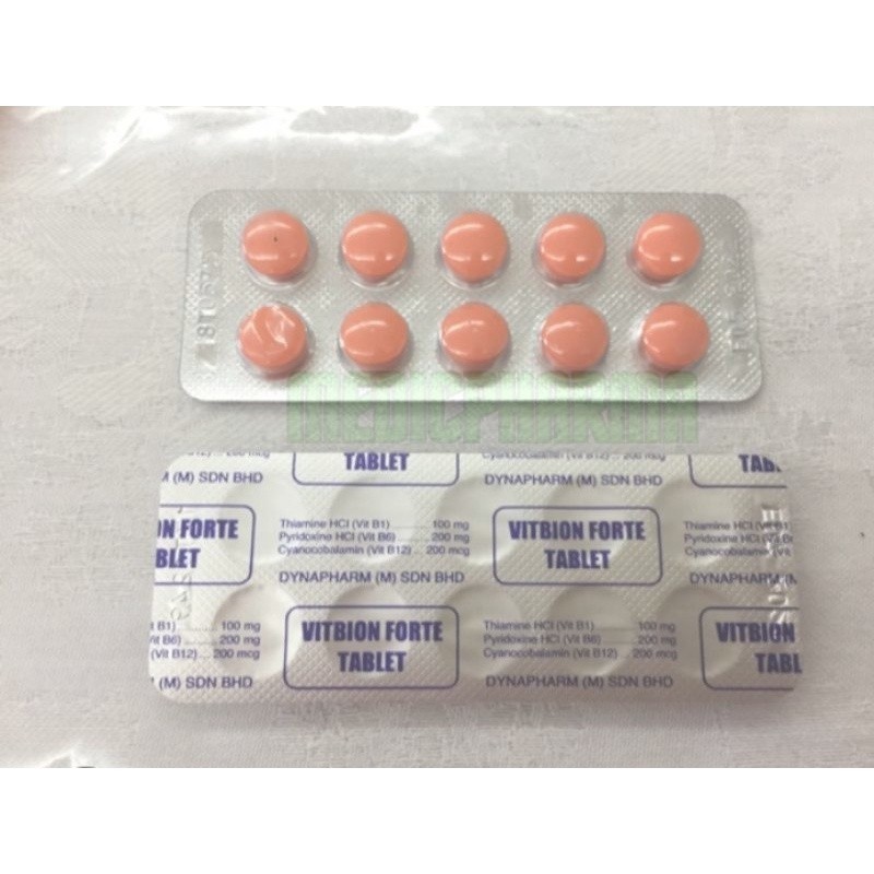Dyna Vitbion Forte Tablet 10's | Shopee Malaysia