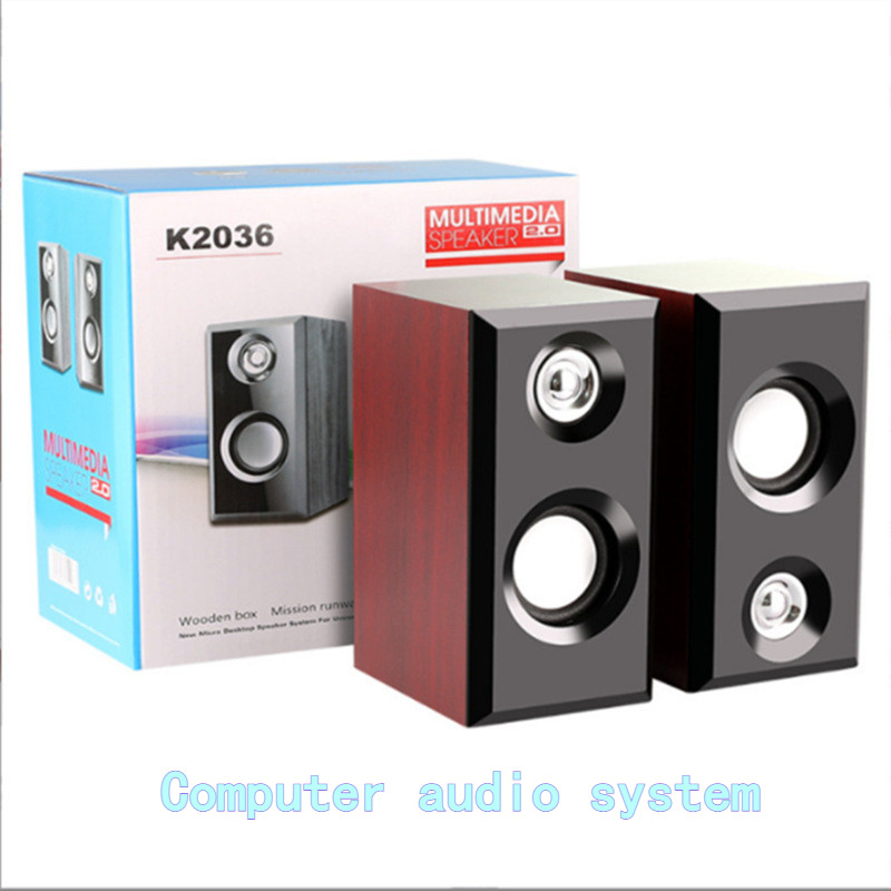 Computer Audio USB Wired Desktop Notebook Mini Desktop Home Office ...