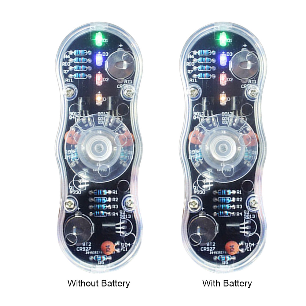 keepdreaming LED Rotating Gyroscope DIY Kit SMD Soldering POV Rotation ...