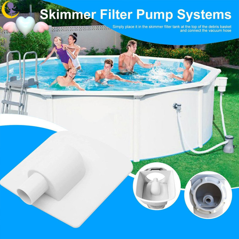 Above Ground Pool Vacuum Plate Adapter for Summer Waves SFX Skimmer ...