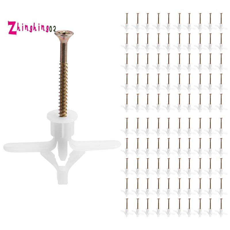 100PCS Aircraft Type Expansion Pipe Gypsum Board Expansion Plug ...