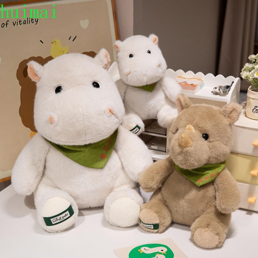 HUIMAI Angry Baby Hippo Doll, The Bouncy Pig Sitting Posture Moo Deng ...
