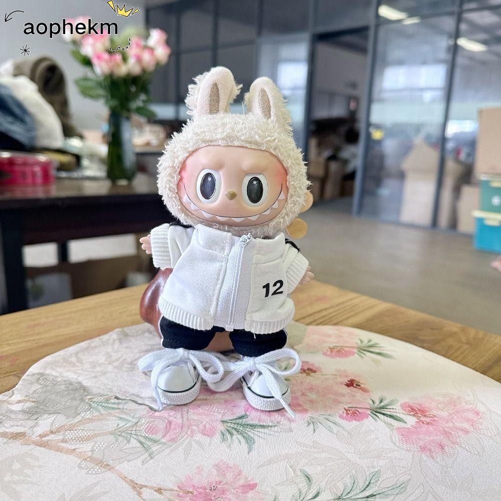 AOPHEKM Labubu Doll Clothes, Labubu Time To Chill Filled Cotton Doll ...