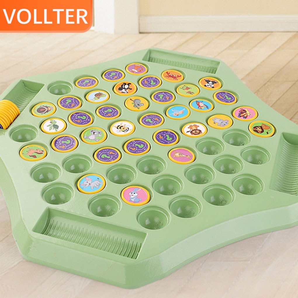 Animal And Fruit Memory Flip Chess Game For Kindergarten Fun Animal ...