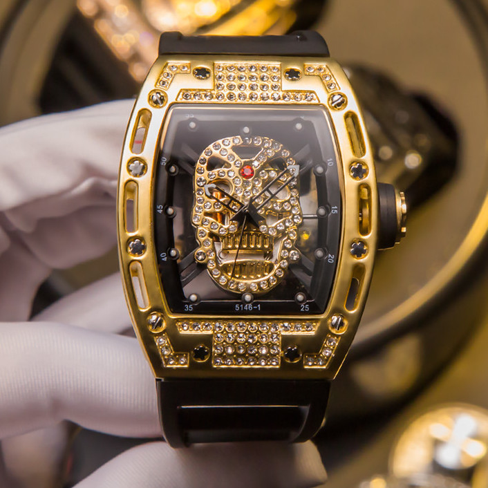 [New Style] Limited Edition Richard RM Watch Men's Barrel-Shaped ...
