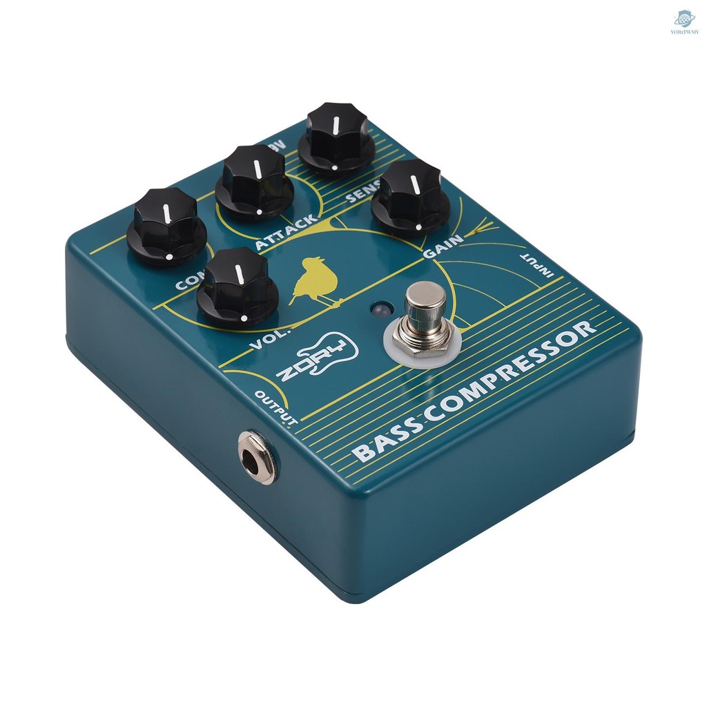 ZORY Compressor Bass Effector Pedal for Electric Bass Guitar Bass Amp ...