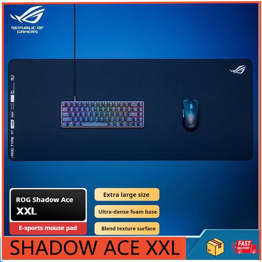 ROG Shadow ACE XXL Gaming Mouse Pad, Triple Protection, Extra Large ...