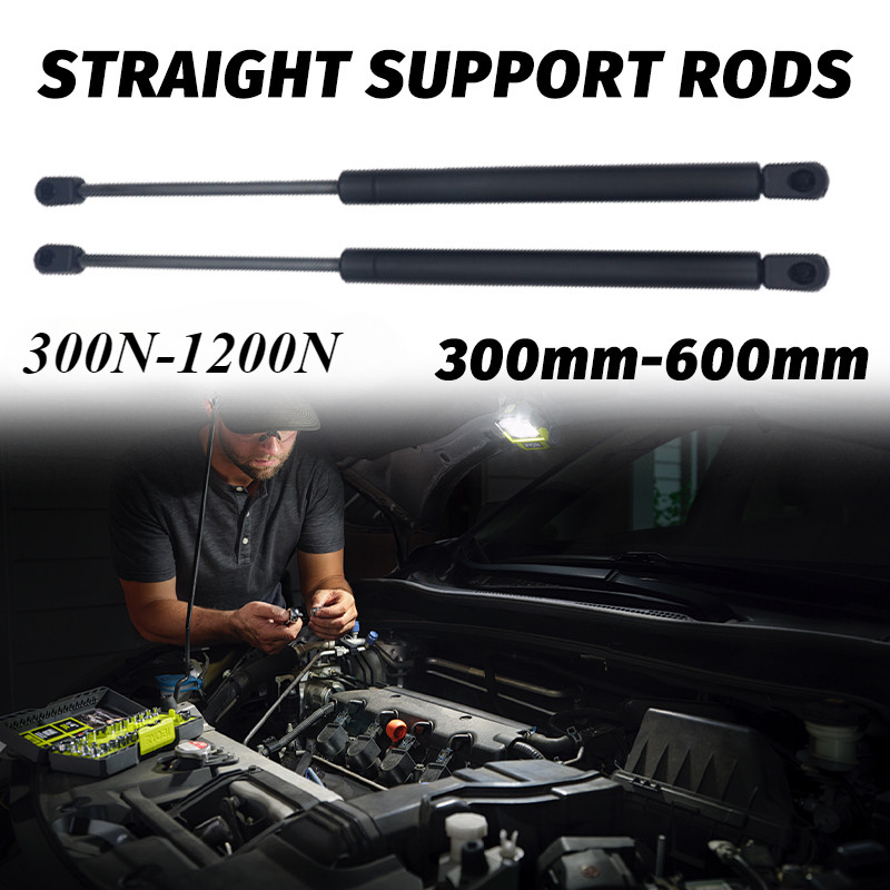 2pcs 300-600mm 300-1200N Car Gas Struts Bonnet Hood Trunk Tailgate ...