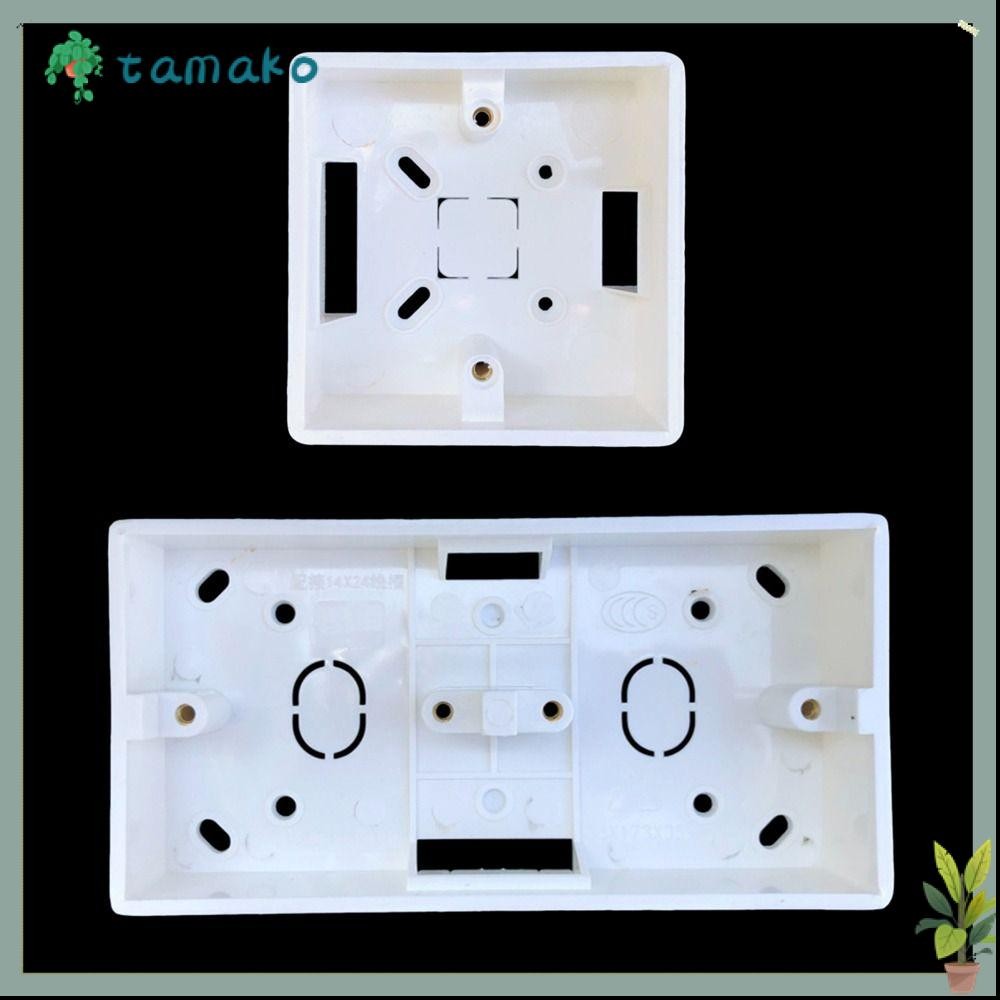 TAMAKO External Mounting Box, Wiring Organizer Plastic PVC 86 Type ...