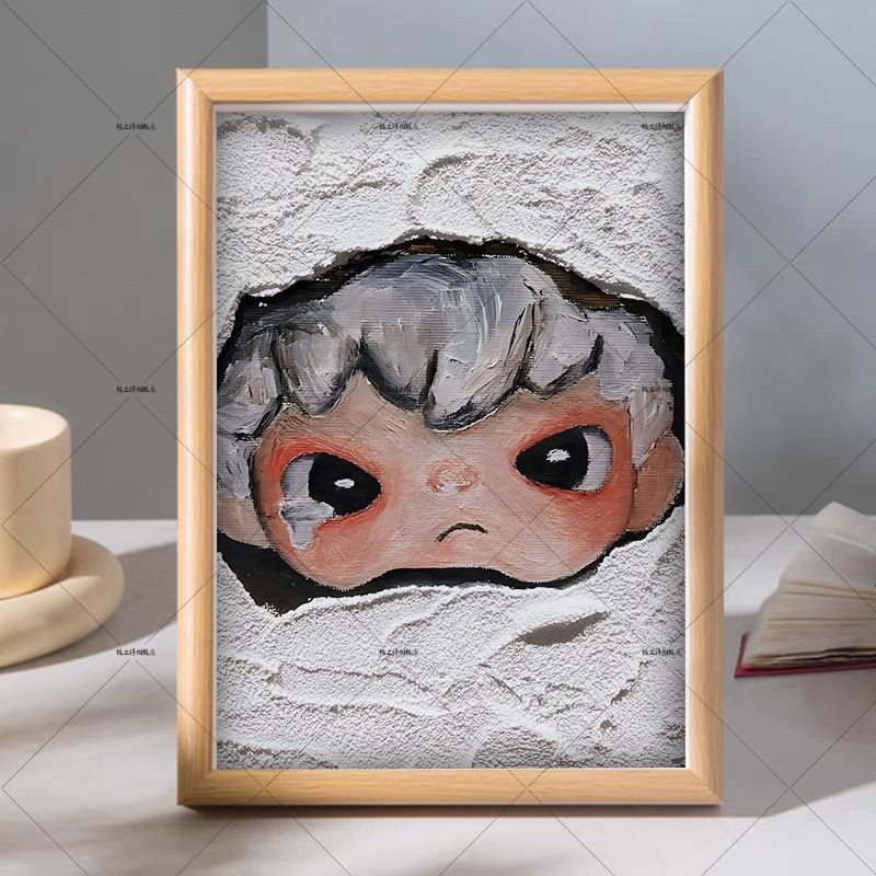 Pop Mart Ono hirono Merchandise Anime Art Photo Photo Frame Set Table ...