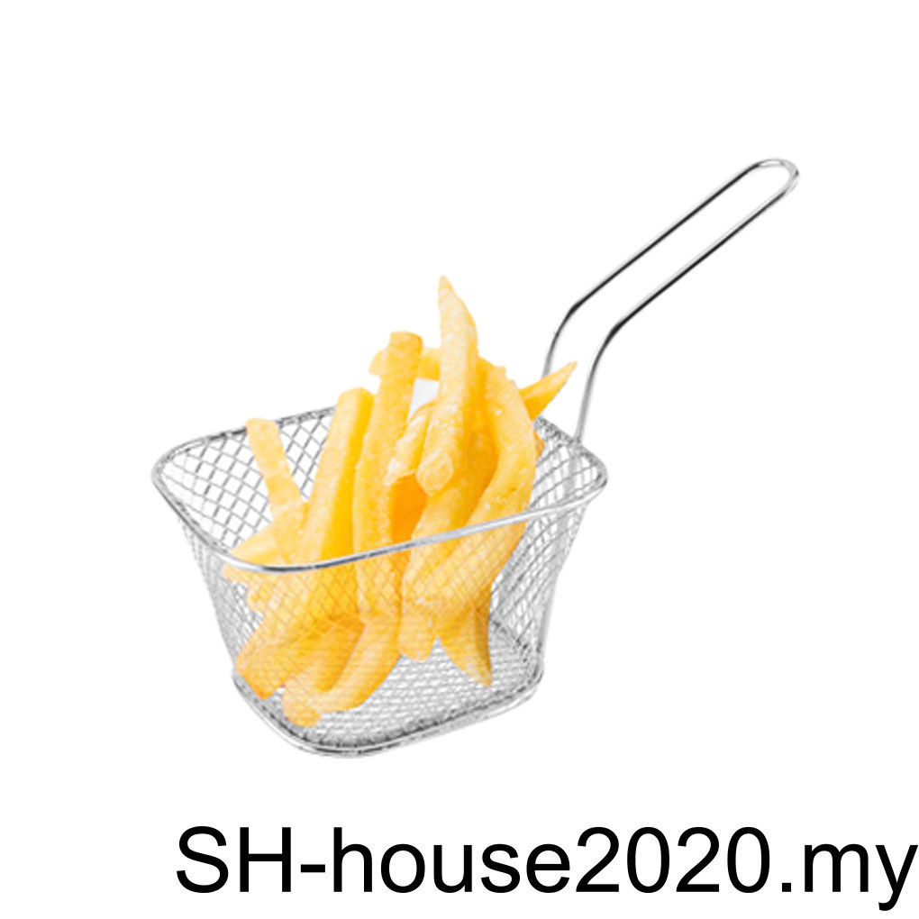 2/3/5 Frying Snacks Basket Strainer Oil Straining Baskets Fries Chips ...